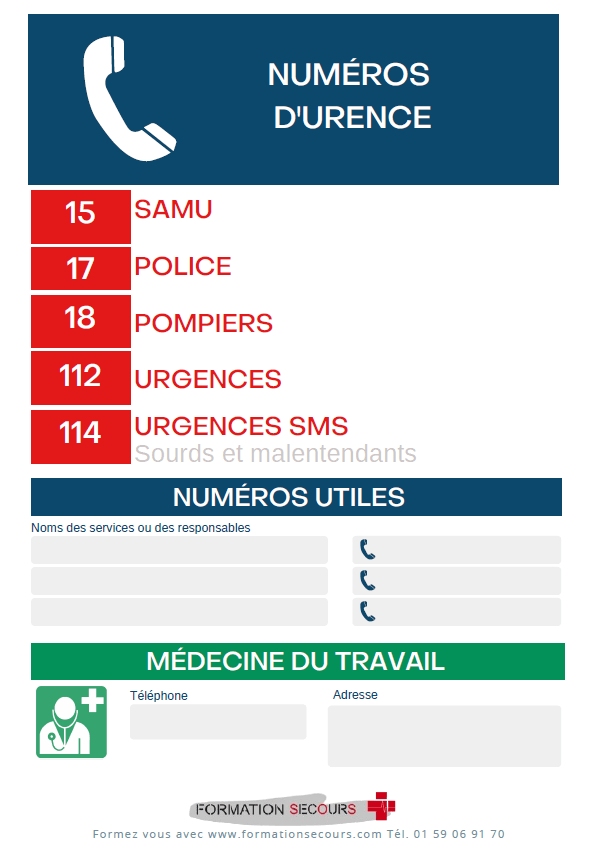 Téléchargez gratuitement votre affichage obligatoire